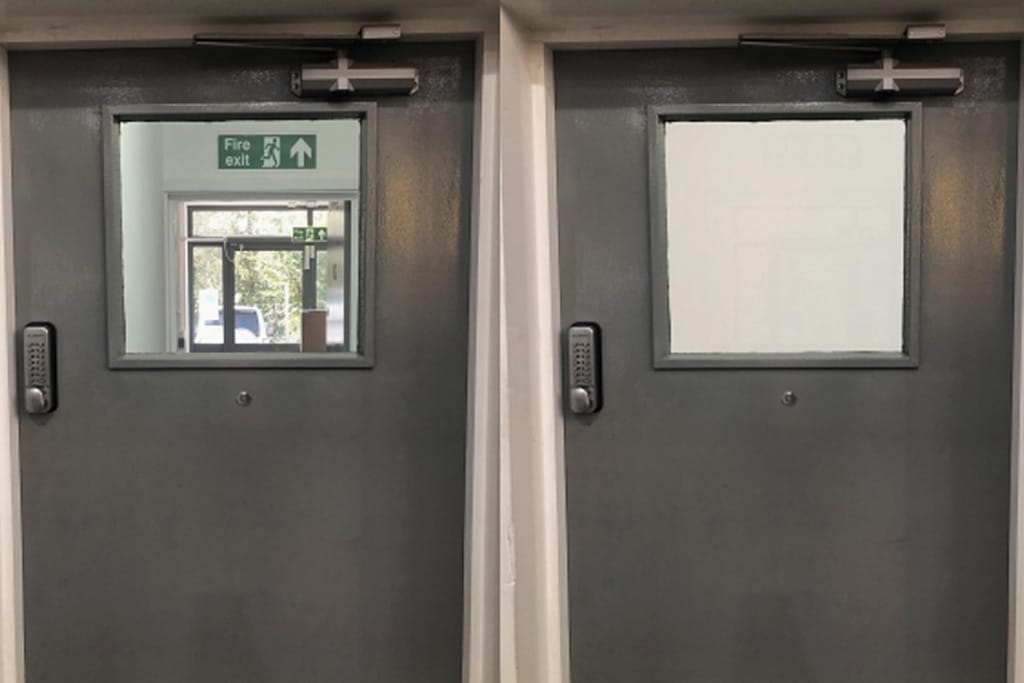 Battery Powered LCD Privacy Glass - ESG Glass